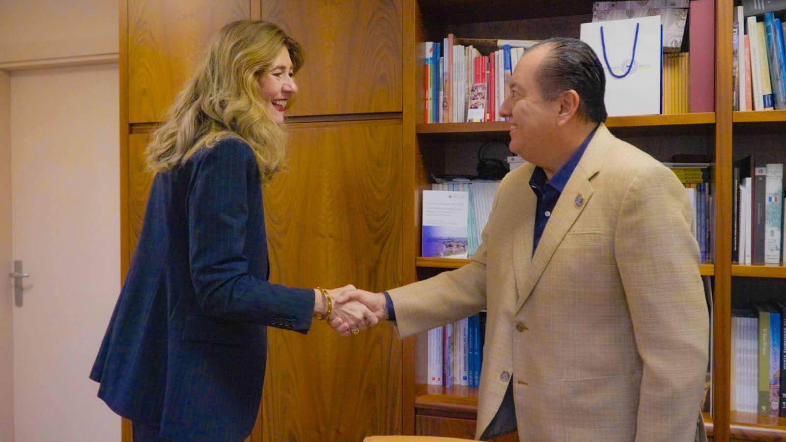 Con la firma de 9 Convenios Internacionales, culmina Javier Saldaña ...
